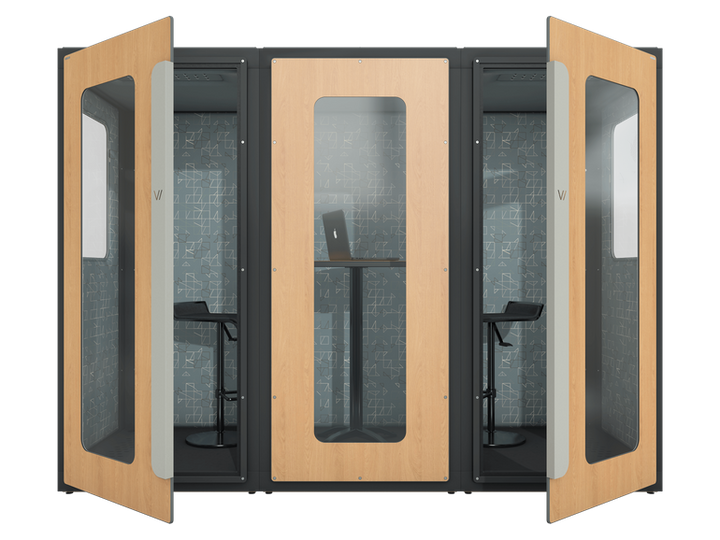 Vicoustic | Chat Booth - 1x3 Booth – TOT ALL AUDIO